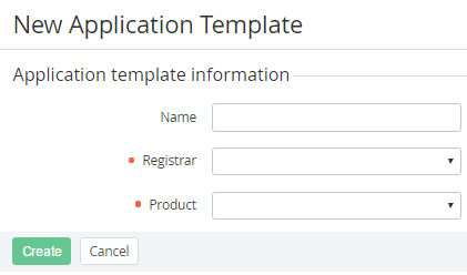 Creating an Application Template on base of the Certificate plugin — ActivePlatform. Operator ...