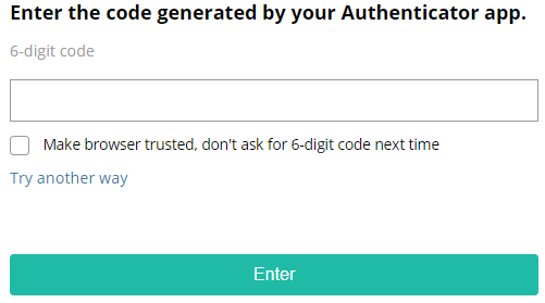 Signing in to the Operator Control Panel with manager's credentials — ActivePlatform. Operator ...